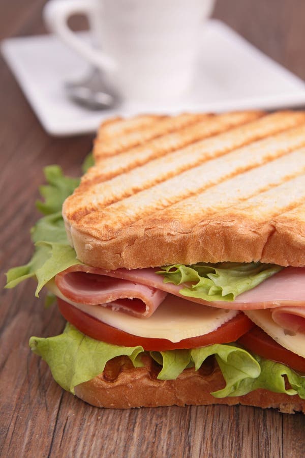 Sandwich toast stock photo. Image of wood, lettuce, toasted - 29634044