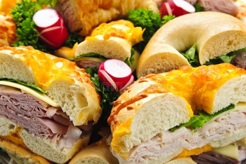 Sandwich tray stock image. Image of fresh, health, catering - 10566419