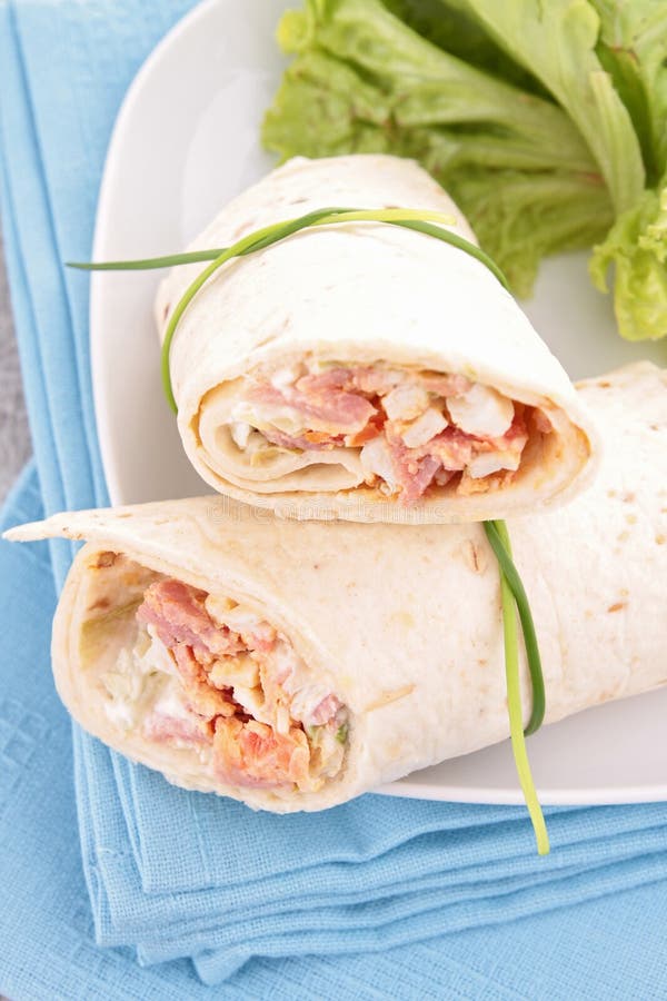 Sandwich wrap stock image. Image of fajita, culinary - 25389163