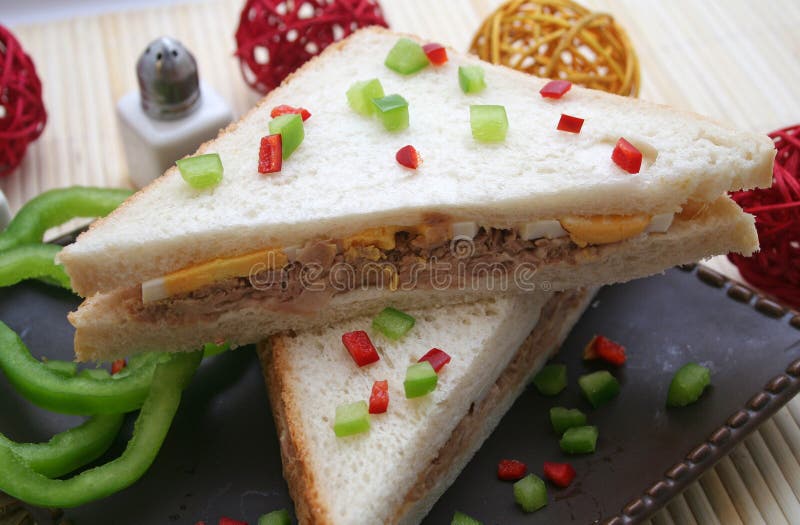 Assorted Sandwiches stock photo. Image of gourmet, wholemeal - 13255290