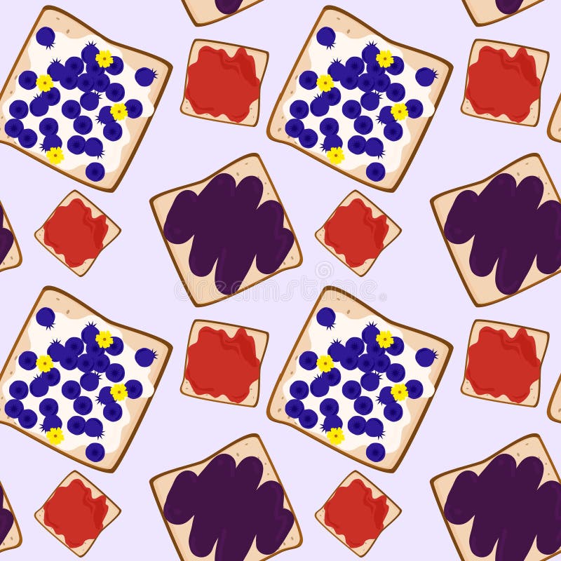 Sandwiches Seamless Pattern Vector Stock Vector - Illustration of ...