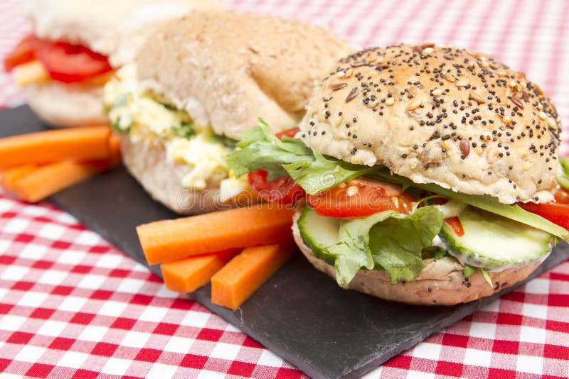 Sandwiches stock photo. Image of sandwich, food, open - 80684536