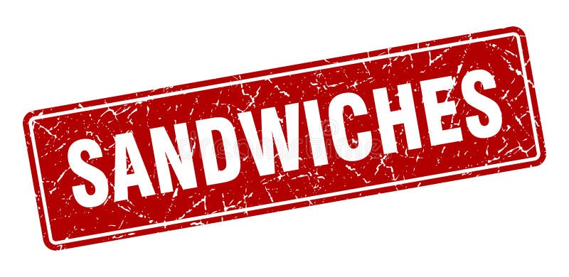 Sandwiches Sign Stock Illustrations – 1,037 Sandwiches Sign Stock ...