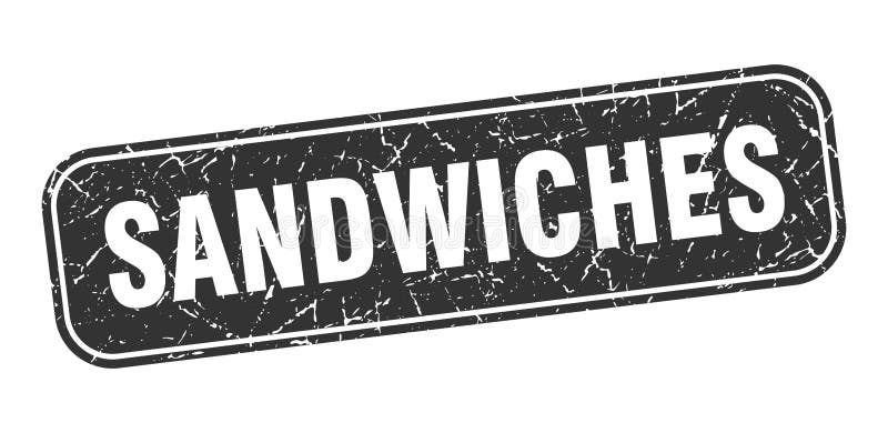 Sandwiches Sign Stock Illustrations – 1,037 Sandwiches Sign Stock ...
