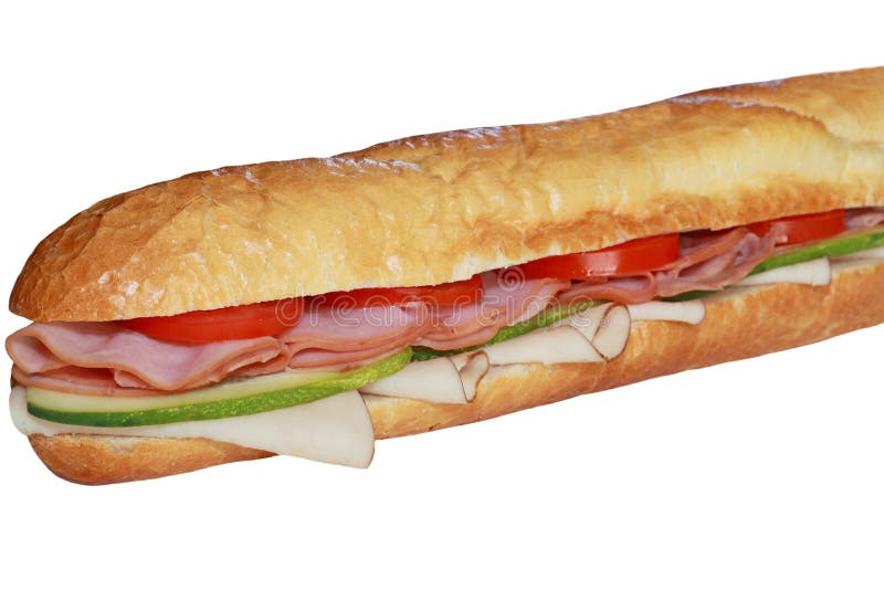 Sandwitch stock image. Image of break, meal, long, bread - 14322883