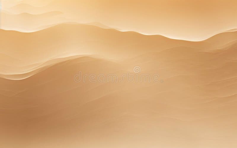 Sandy Background with Waves. Abstract Light Yellow and Sand with Lines ...