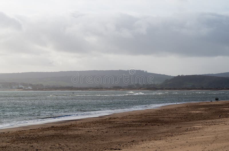 Sandy Bay - Devon stock photo. Image of england, rock - 100227306