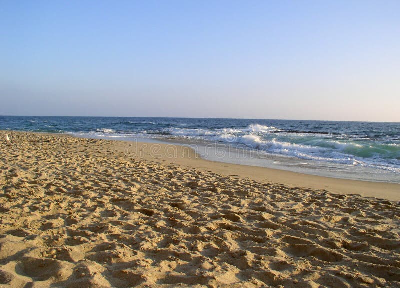 Sandy Beach stock photo. Image of preservation, horizon - 1821298