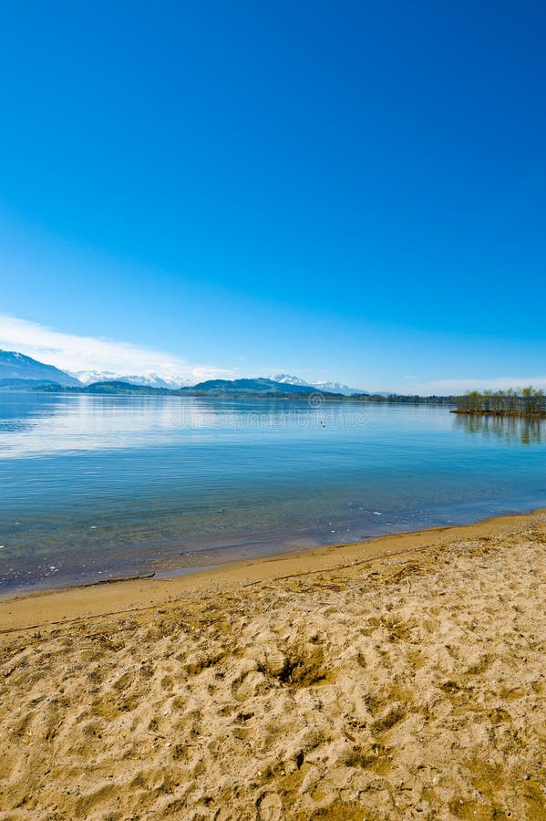 Sandy Beach stock image. Image of shadow, shore, shade - 25629257