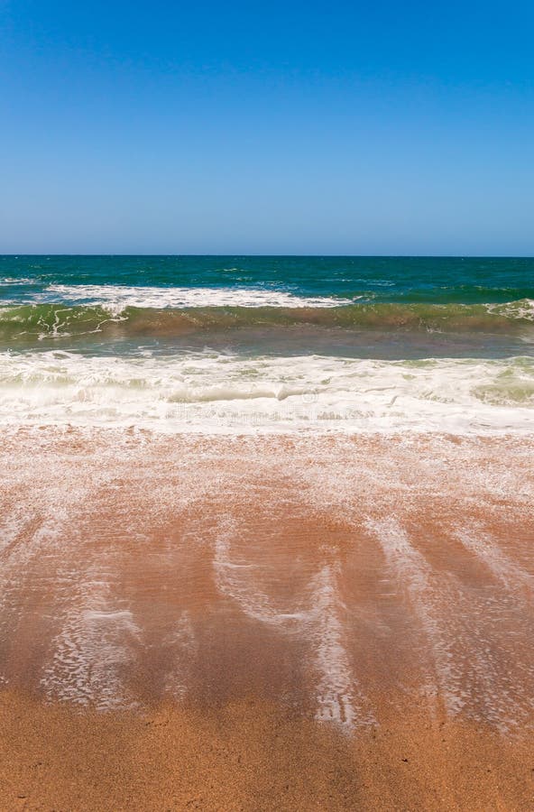 Sandy Beach in Queensland Australia Stock Image - Image of pacific ...