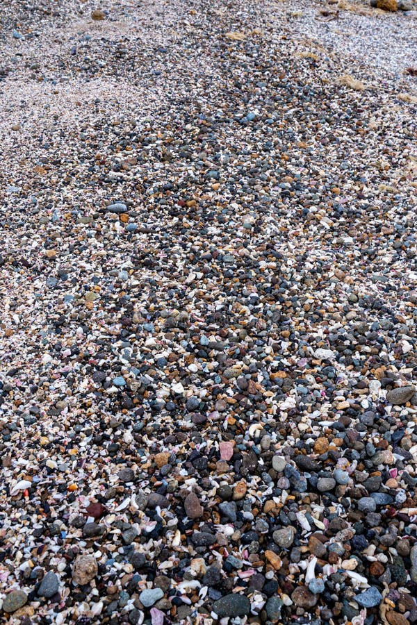 Structures Such As Sandy Beach Pebbles. Stock Image - Image of beach ...