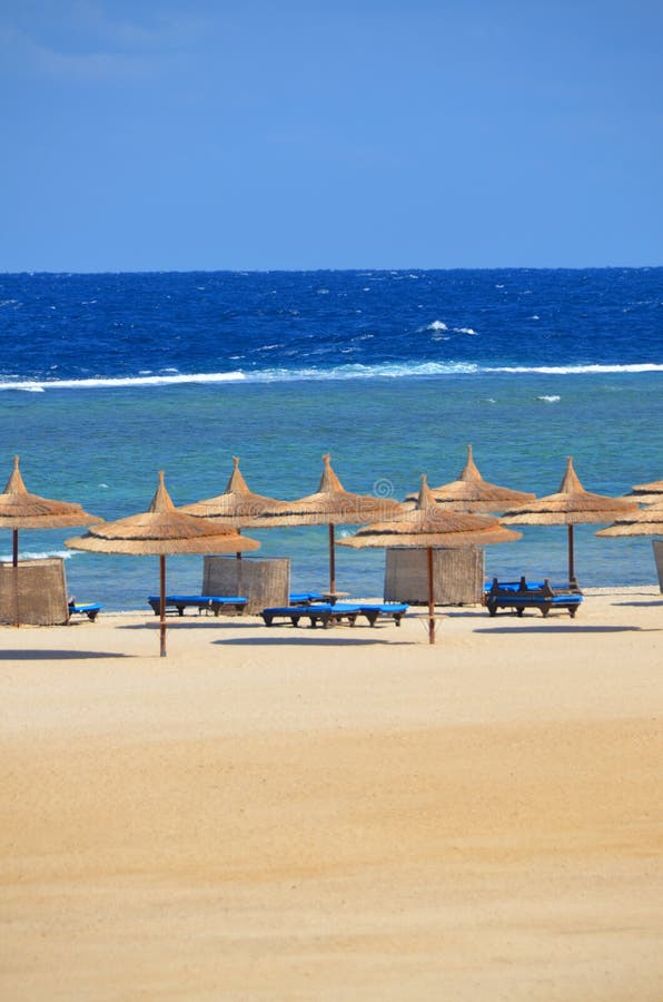 Beach at Hotel in Kiris (Kemer), Turkey Stock Photo - Image of palm ...