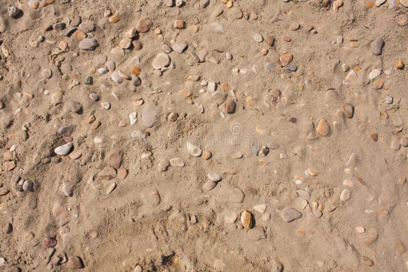 Sandy Beach Pattern Closeup, Summer Seacoast Background. Stock Image ...