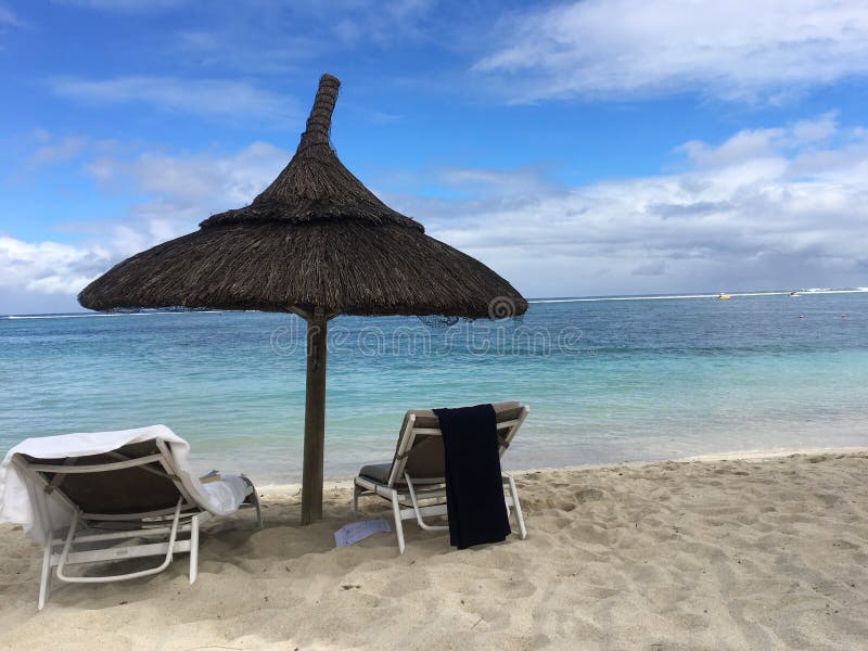 Lazy Day at the Beach stock photo. Image of beach, recliner - 152253388