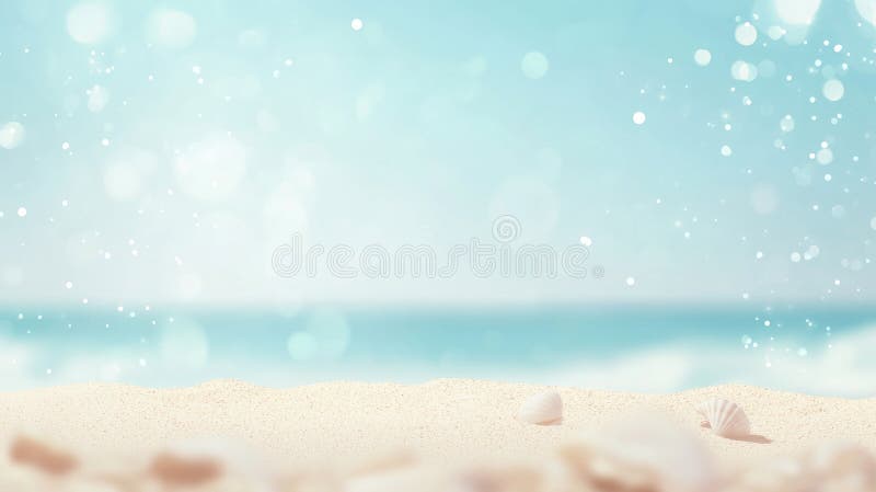 A Sandy Beach is the Setting for an Open Seashell Containing a Pearl ...