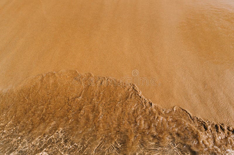 Sandy Beach with Waves Rolling in, Creating a Beautiful Natural ...