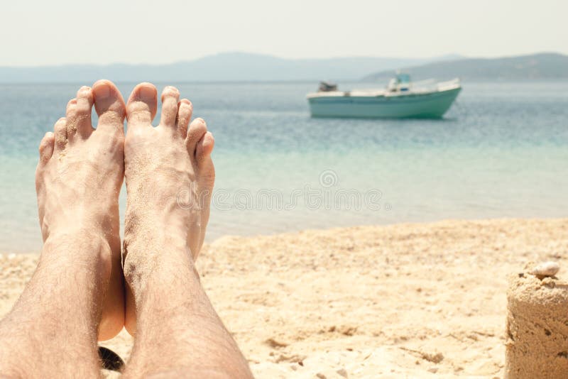 Relaxing on Travel stock image. Image of looking, enjoying - 137939631