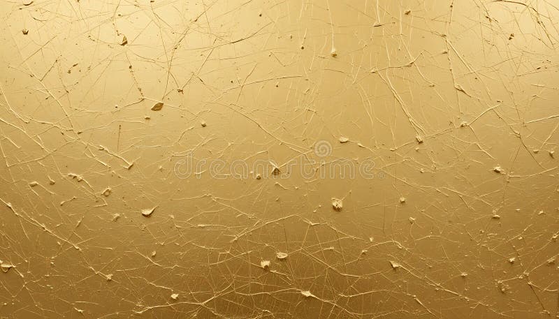 Sandy Gold Foil Texture with a Rough, Grainy Matte Surface and Soft ...