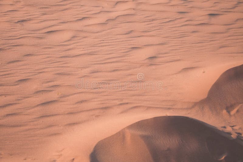 Sandy Hills Texture Top View Stock Photo - Image of nature, emirates ...