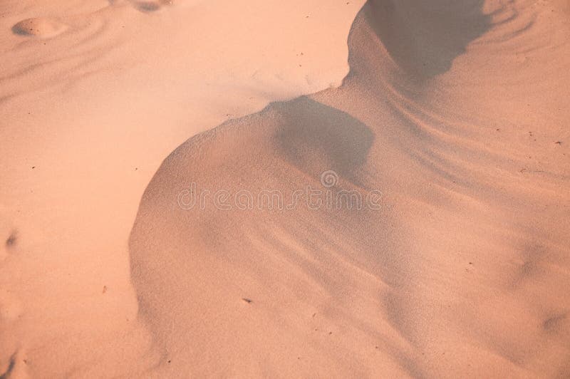 Sandy Hills Texture Top View Stock Image - Image of closeup, natural ...