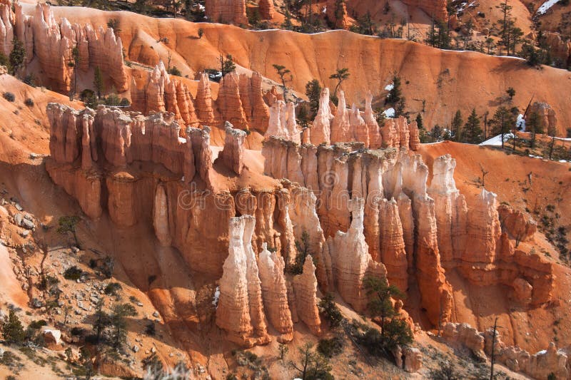 Sandy Hoodoos of Bryce Canyon Stock Image - Image of sand, hoodoo: 46449461