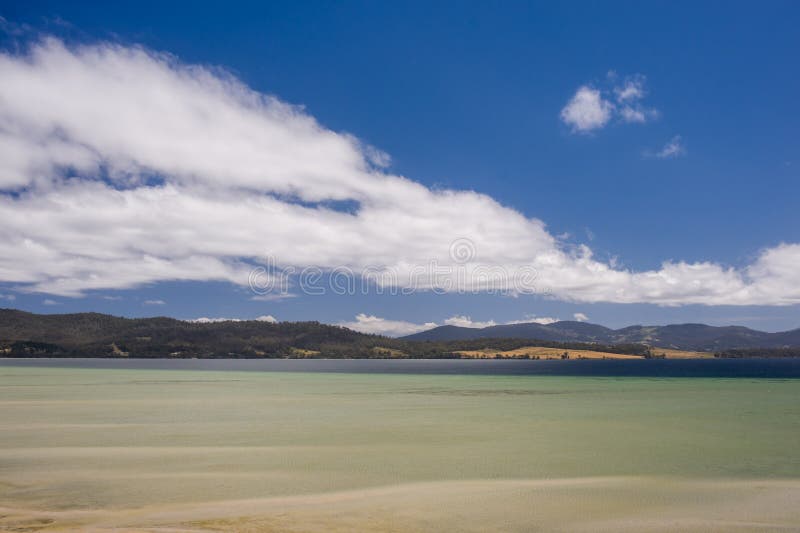 Sandy Inlet stock image. Image of dune, landscape, bruny - 56518561