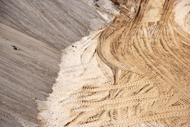 A sandy pit stock image. Image of natural, sandy, industry - 22697359