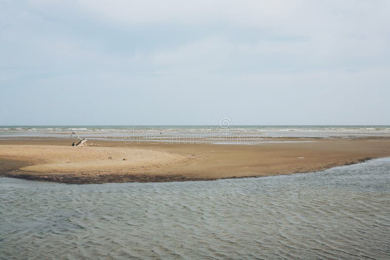 Shore of the wild sea stock image. Image of beach, azov - 118478463
