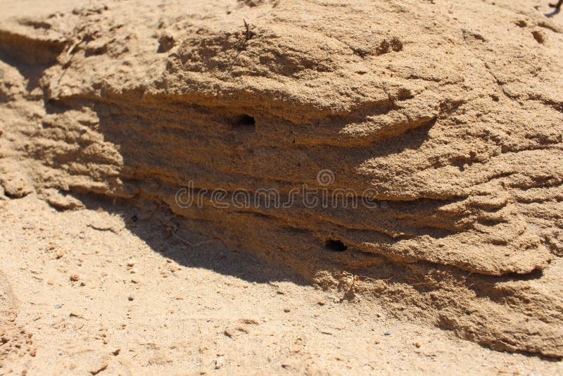 Compressed Sand Texture stock image. Image of ground - 147176011