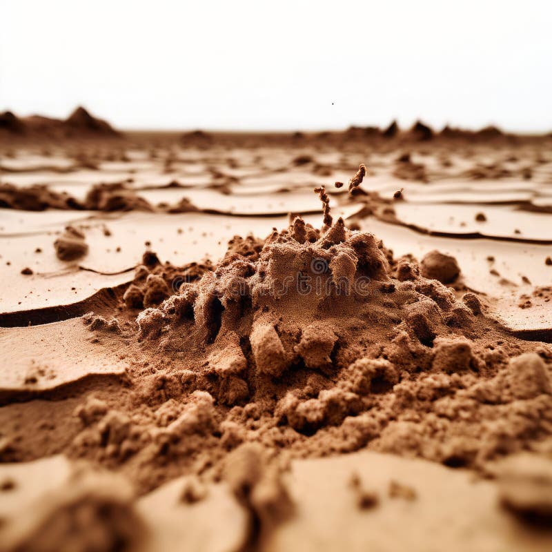 Sandy Soil Soil with a High Sand Content that Drains Quickly Bu Stock ...