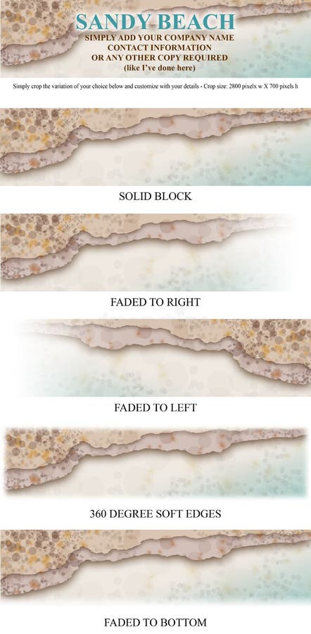 Sandy-Strand-Zeichen Mashead Fahne Stockbild - Bild von finanzierung ...