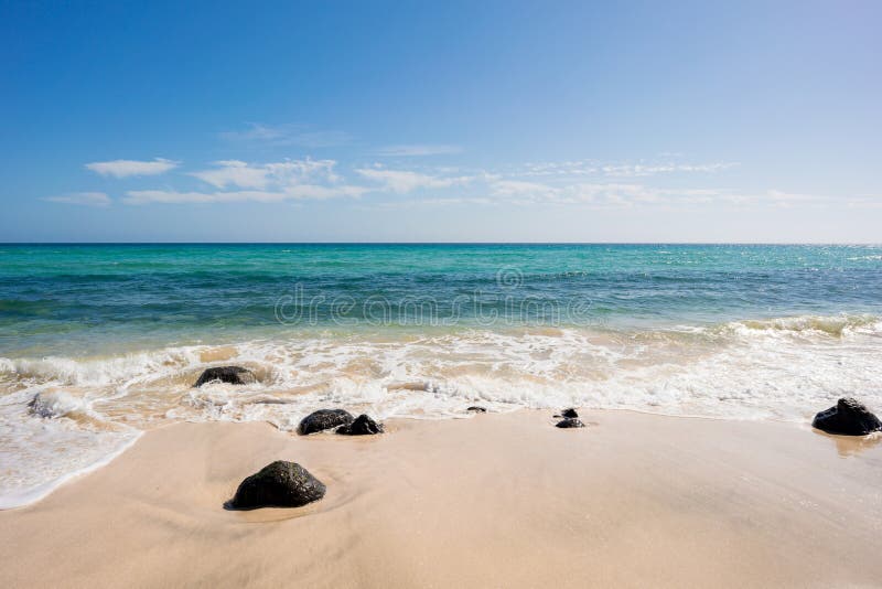 Sandy summer sea beach stock image. Image of shore, beautiful - 289384425