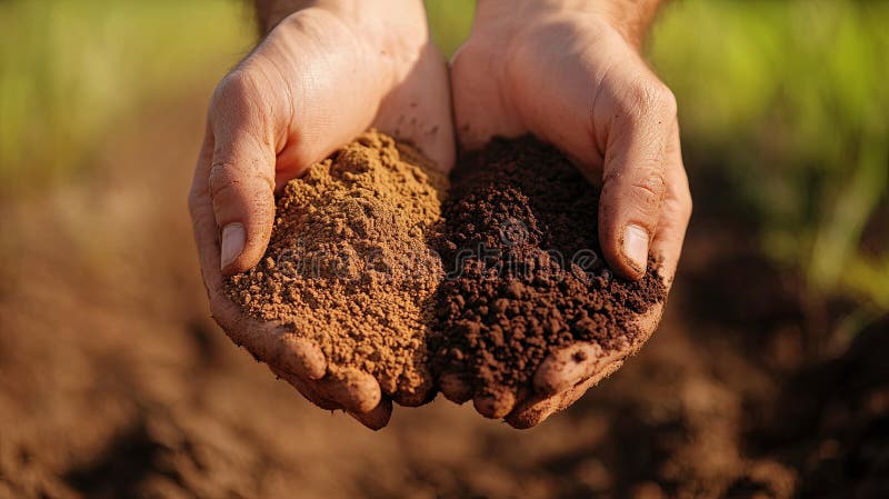 Sandy Vs Clay Soil Texture Comparison, Natural Farming, Conservation ...