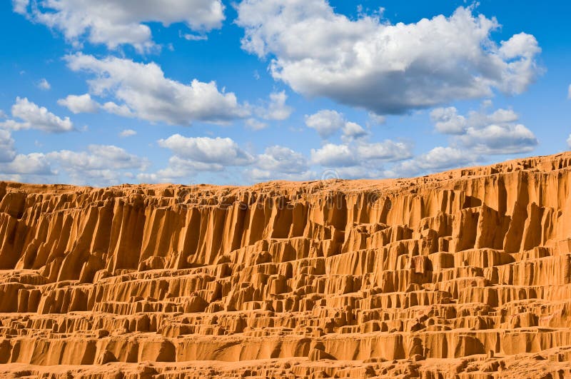 Sandy wall stock photo. Image of celestial, landscape - 22491958
