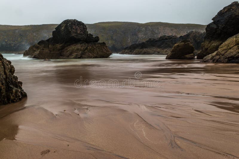 Sango Sands, Durness Beach, Scotland Stock Photo - Image of coastline ...