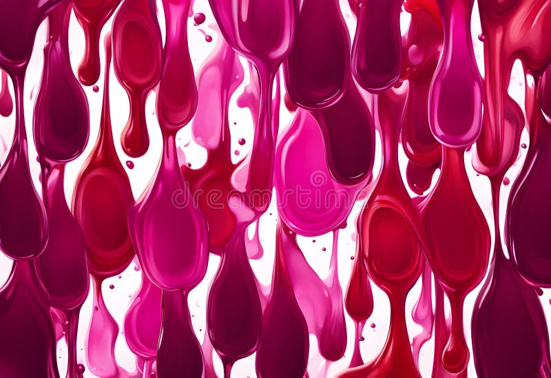 SANGRIA Color Drop Paint Abstract Background Stock Illustration ...