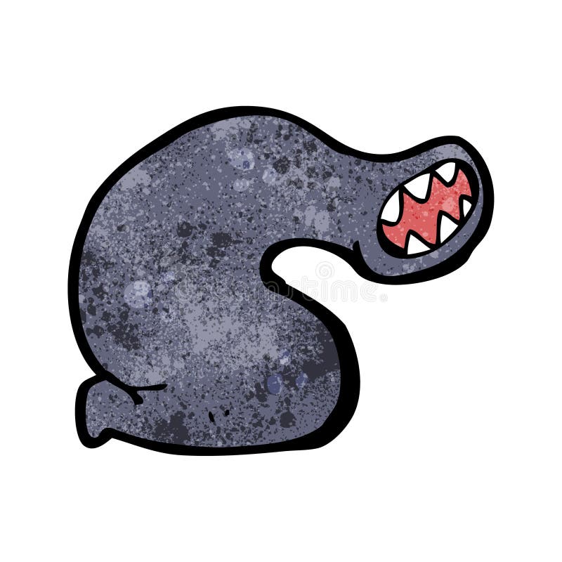 Sangsue de bande dessinée illustration de vecteur. Illustration du ...
