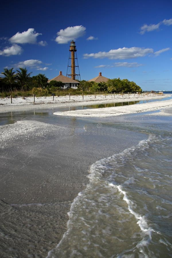 Sanibel Island Lighthouse stock photo. Image of coast - 22240976