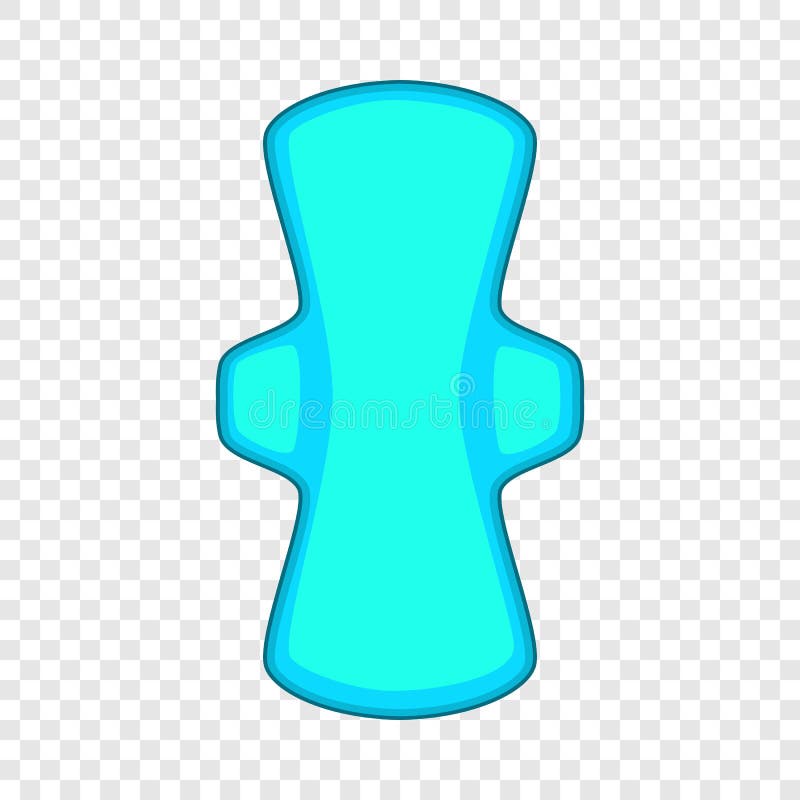 Sanitary Pad Icon, Cartoon Style Stock Vector - Illustration of ...