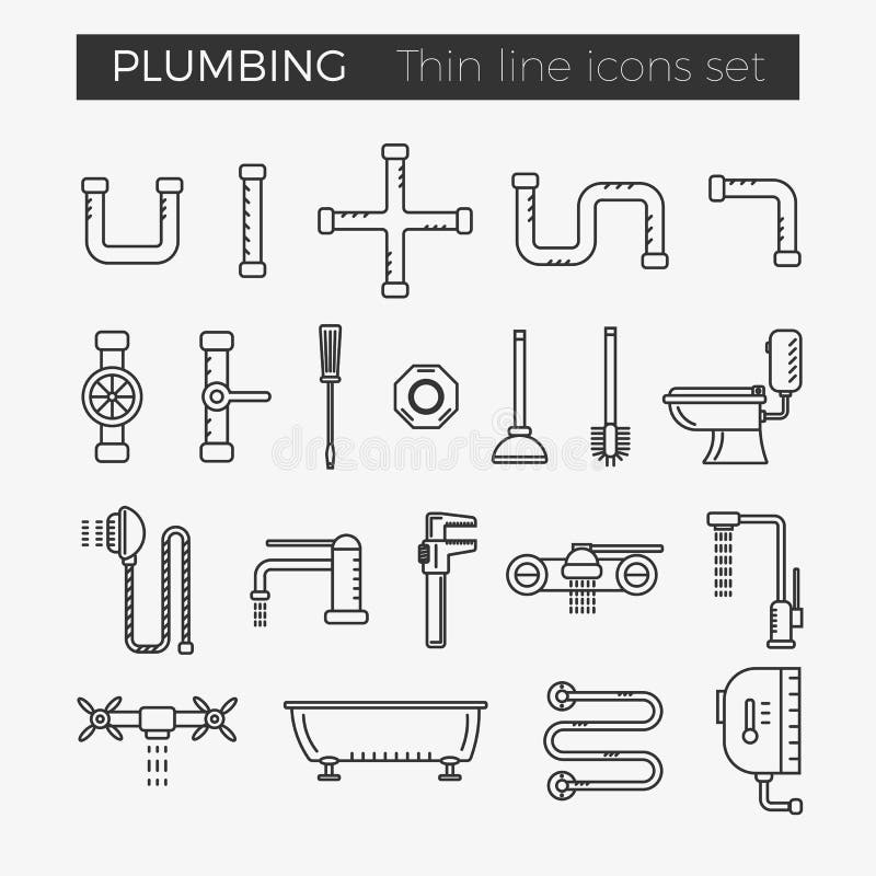 Sanitary Fix and Plumbing Vector Concept Stock Vector - Illustration of ... Sanitary Fix and Plumbing Vector Concept Stock Vector - Illustration of ...