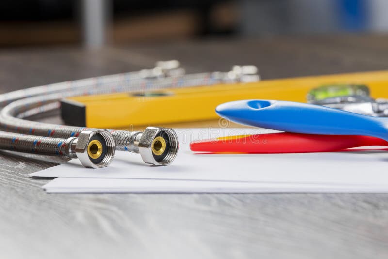 Sanitary tools stock image. Image of industry, copper - 53758919