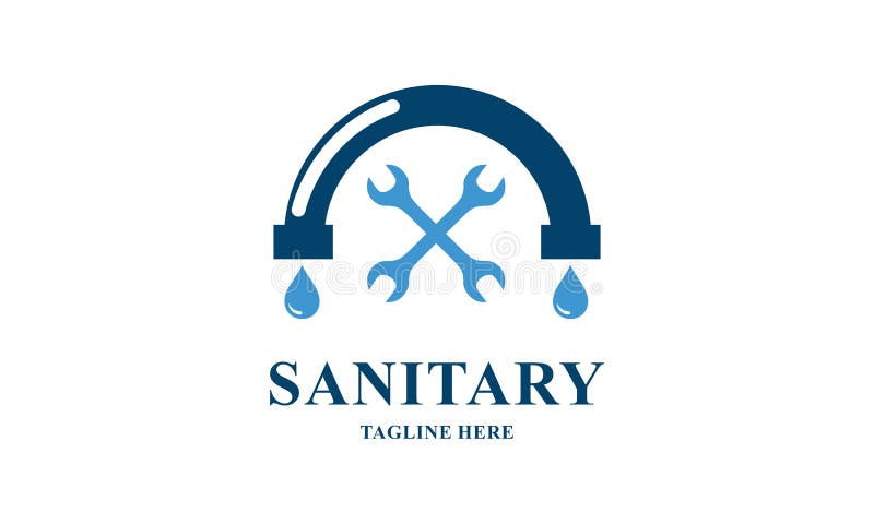 Sanitary Ware Logo Design of Icon Vector Illustrations Stock ...