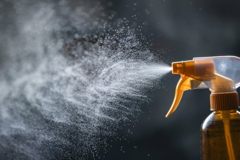Sanitizer Spray, Hygiene Essential. Kills Germs Stock Image - Image of ...
