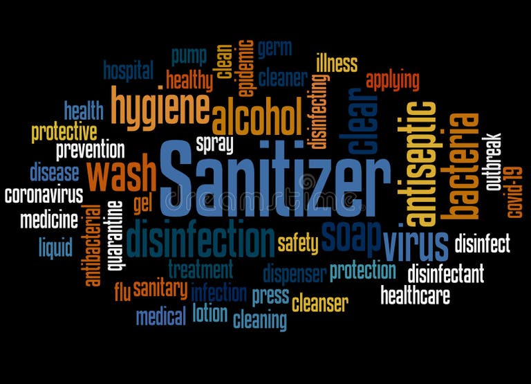 Sanitizer Word Stock Illustrations – 186 Sanitizer Word Stock ...