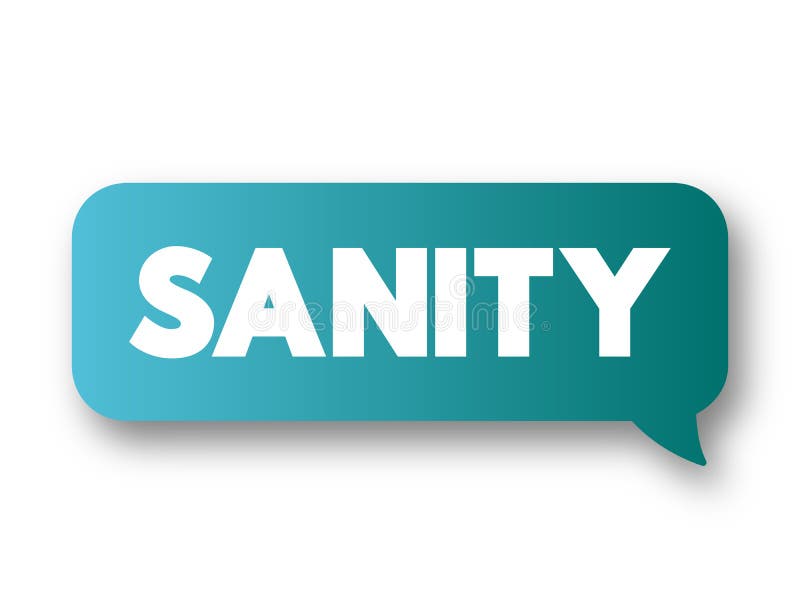 Sanity Word Stock Illustrations – 28 Sanity Word Stock Illustrations ...