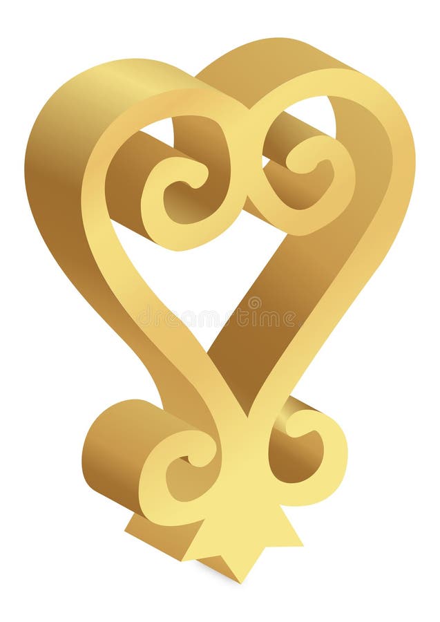 Adinkra Symbol Map of Africa Stock Vector - Illustration of golden ...