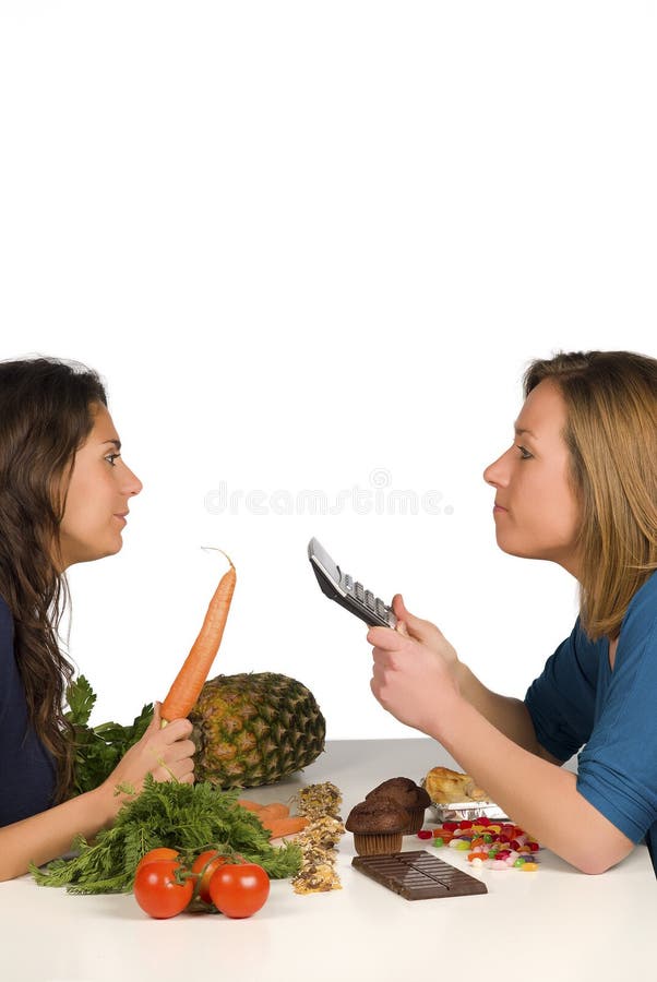 Sano contra malsano foto de archivo. Imagen de espacio - 24194896