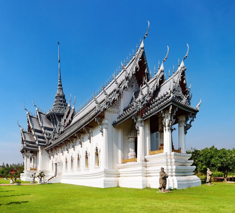 Sanphet Prasat Palace, Thailand Stock Photo - Image of religious ...
