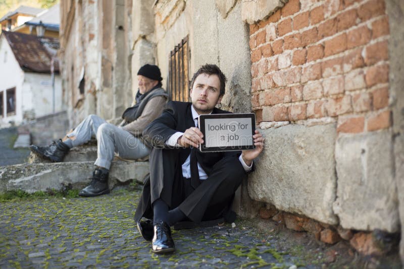Homme sans emploi image stock. Image du financier, businessman - 11547027