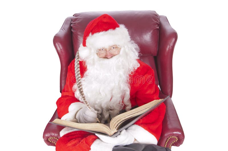 Sant with book of names stock photo. Image of drink, joyous - 24160834